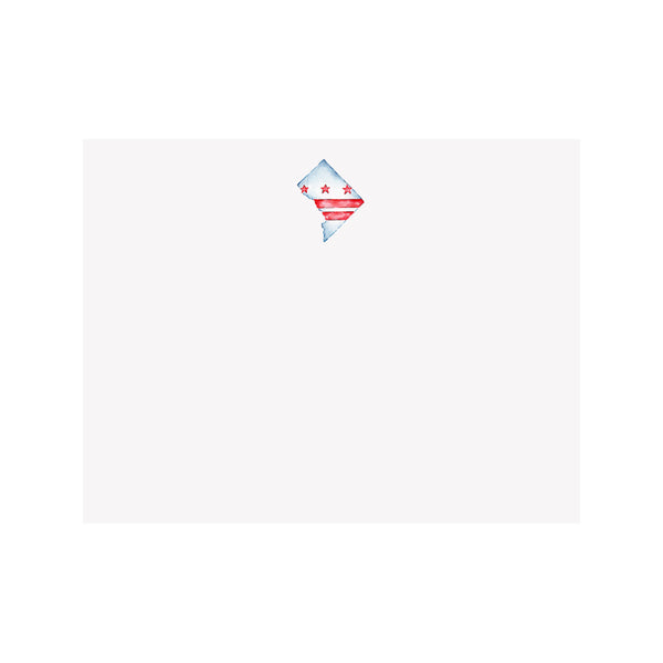 Washington DC District Note Card - Brake Ink Stationery