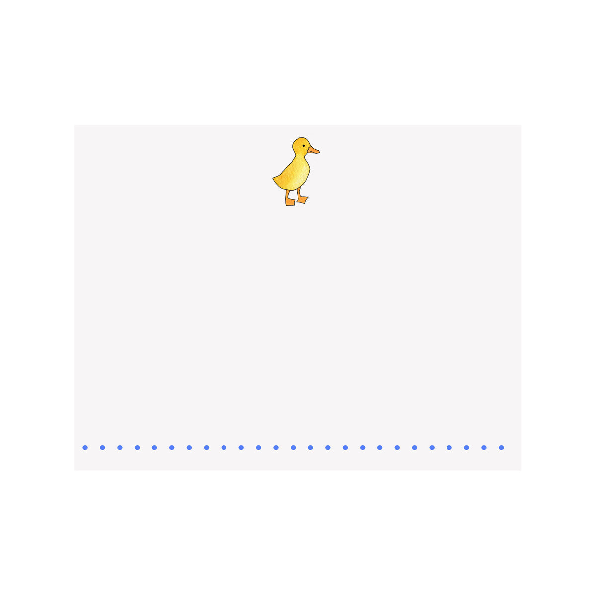 Duck Note Card - Brake Ink Stationery