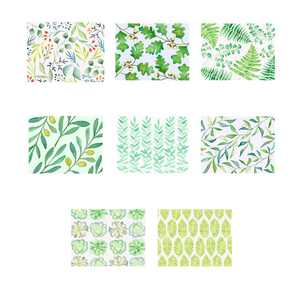 Plant Lady Bouquet- Assorted Plant Foldover Note Cards - Brake Ink ...