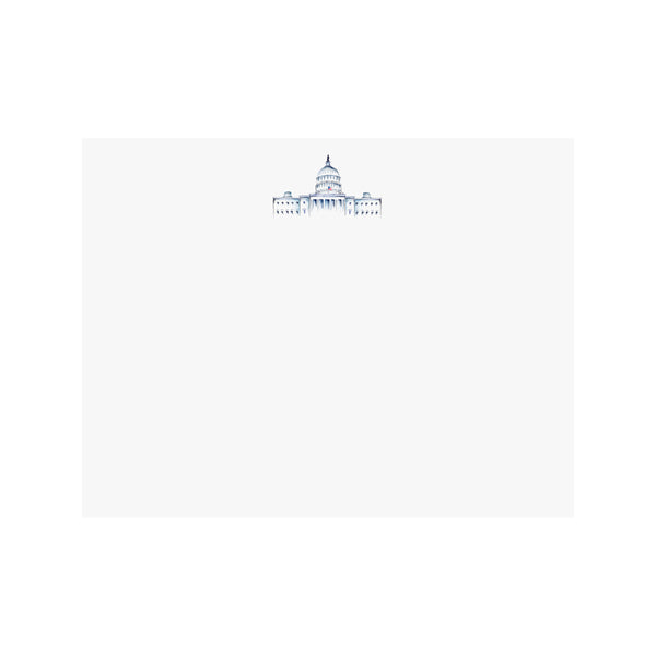 U.S. Capitol Note Card - Brake Ink Stationery